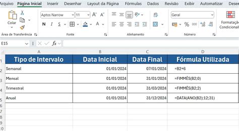 Como Criar Intervalos De Datas No Excel Guia Completo E Prático Tudo Excel