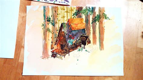 Gravity Falls Cabin Images Behance