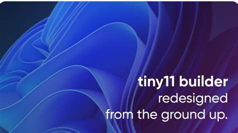 crea tu propio windows 11 personalizado con tiny11 builder