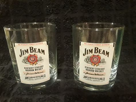 Pair Of Jim Beam Bourbon Cocktail Glasses Collectors Weekly
