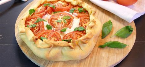 Tarte Facile à La Tomate Basilic Nestle