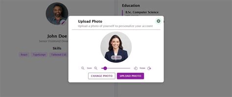 Cropping Uploading Profile Pictures In React With Typescript And
