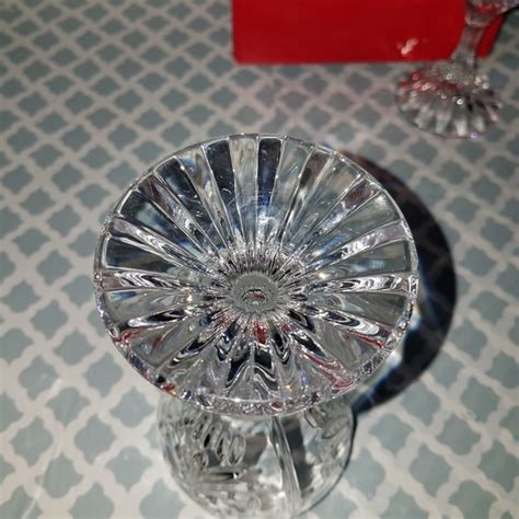 Mikasa Dining Mikasa Christmas Tree Lead Crystal Water Wine Goblets