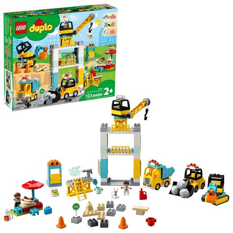 Lego Duplo Construction Tower Crane And Construction 10933 Building Toy