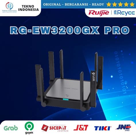 Jual Router Wifi 6 56ghz 192 User Ruijie Reyee Ew3200gx Pro Dual Band Gigabit Wi Fi 6 Gaming