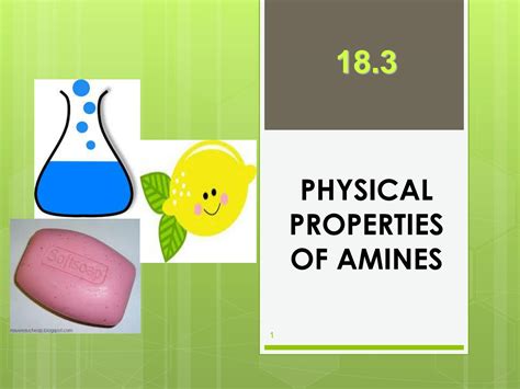 Solution Physical Properties Of Amines Studypool