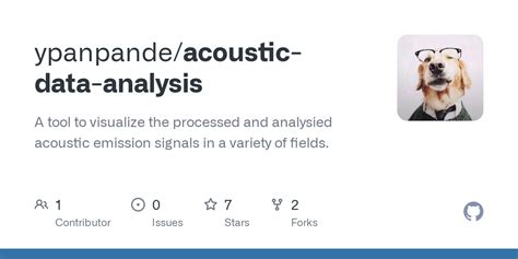 Github Ypanpandeacoustic Data Analysis A Tool To Visualize The