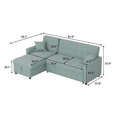 Queen Size Sofa Bed Dimensions Cabinets Matttroy