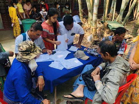 ကျောက်တန်းမြို့နယ် ညောင်ဝိုင်း ကျေးရွာ၌ပန်းခင်းစီမံချက်ဖြင့် နိုင