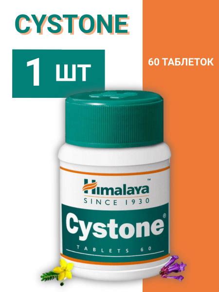 Цистон Хималая Cystone Himalaya индийские травы лечение мочеполовой системы купить с