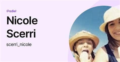 Nicole Scerri Scerri Nicole Profile Padlet