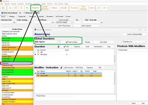 How To Add A Modifier Question Bizzfo