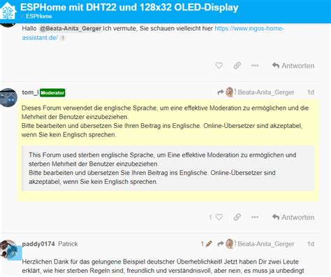 ESPHome With DHT And X OLED Display ESPHome Home Assistant Community