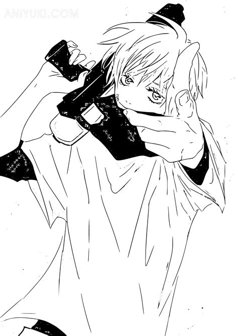 Disegni Da Colorare Di Toge Inumaki