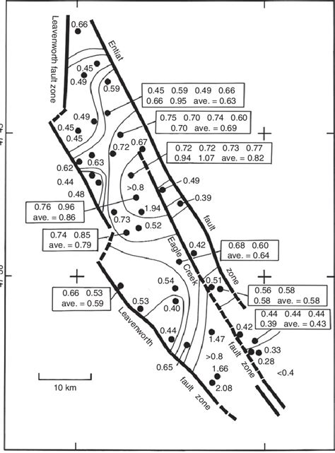 Summary Paleocurrent Rose Diagrams For The Tum Water Mountain Member