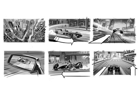 Race Car Famous Frames Storyboard Artists Los Angeles