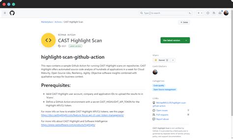 Cast Highlight Extension Marketplace
