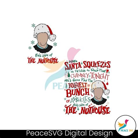 Jolliest Bunch Of Assholes This Side Of The Nuthouse Svg Clipart Peacesvg