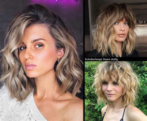 Schulterlange Haare Stufig Ihr Weg Zum Trendlook 2024