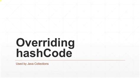 Override HashCode Method In Java Java Tutorial Part 1 04 YouTube