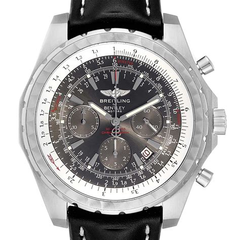 Breitling Bentley Motors T Mens Steel Watch A SwissWatchExpo