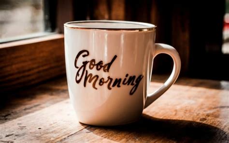 Premium Photo A Coffee Mug With The Text Good Morning