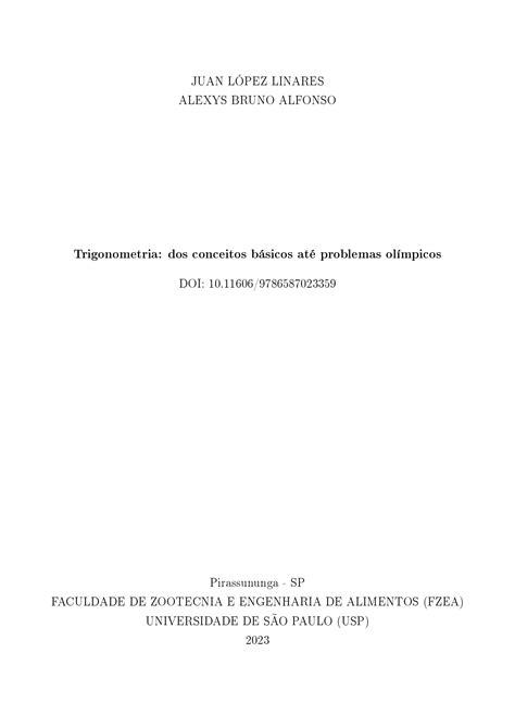 Solution Trigonometria 2023 Studypool