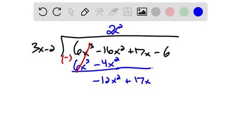 Solveddivide Using Long Division 6 X27 X 33 X 1