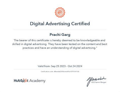 prachi garg on linkedin hubspotacademy