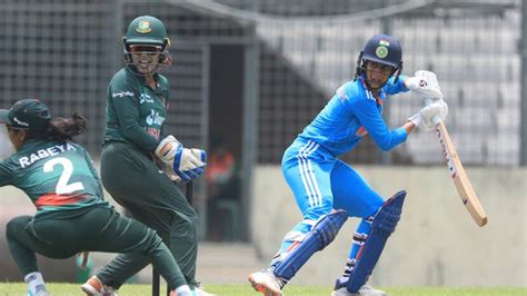 Indian Womens Cricket Team Levels Series With Big Win Against