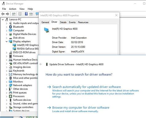 Intel Hd Graphics 4600 Windows 10 Forums