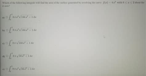 Solved Find The Length Of The Graph Of Fxcoshx For