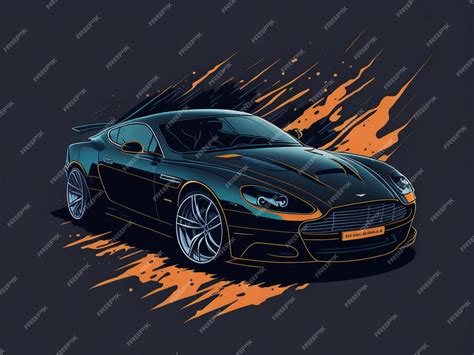 Premium Ai Image Photo A Drawing Of A Mercedes Benz With A White