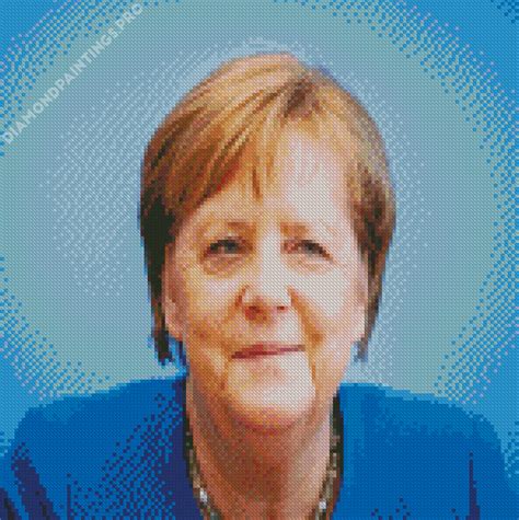 Angela Merkel Diamond Painting Diamondpaintingspro