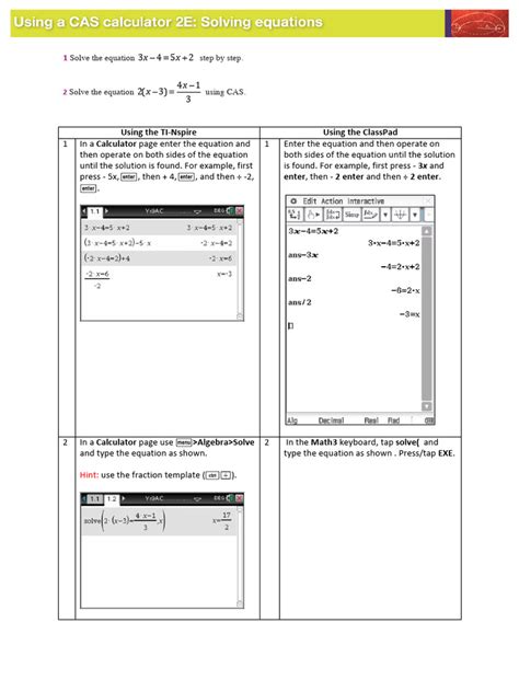 2e solving equations pdf equations mathematical objects
