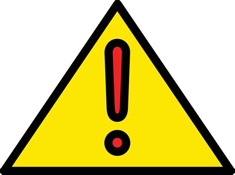 Exclamation Triangle Vector Icon Design 14977294 Vector Art At Vecteezy