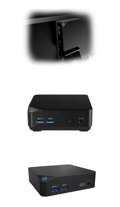 Buy MSI Cubi Core I U Barebone Black CUBI BAU PC Case Gear Australia