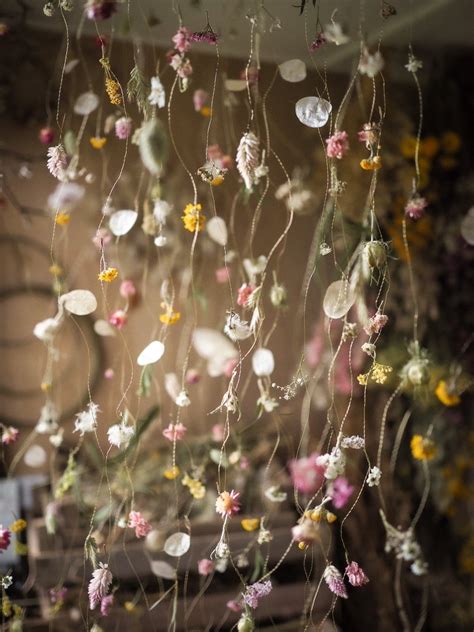 Hanging Flower Strings Botanical Tales