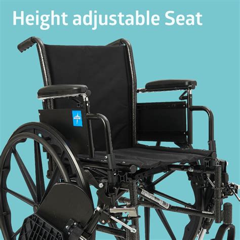 K3 Guardian Wheelchair With Nylon Upholstery