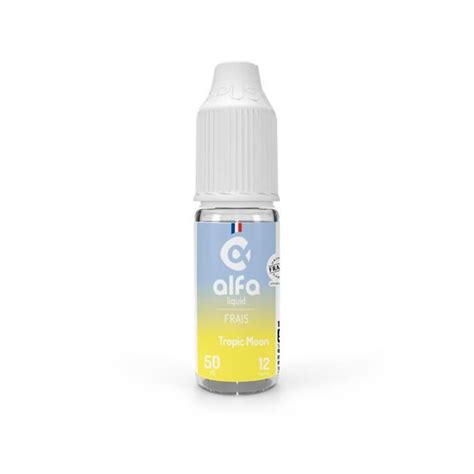 ELIQUIDE TROPIC MOON ALFALIQUID 12MG NICOTINE 10ml PG VG 50 50