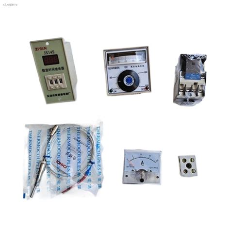 Cod☆temperature Control Box Controller Time Relay Contactor Ammeter Line Ceramic Fire Airbag