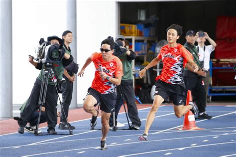 写真ギャラリー3枚め｜【熱狂パリ五輪】男子4×100mリレーチームが公開練習、悲願の「金メダル」を目指す戦略は？ パリ2024オリンピック特集
