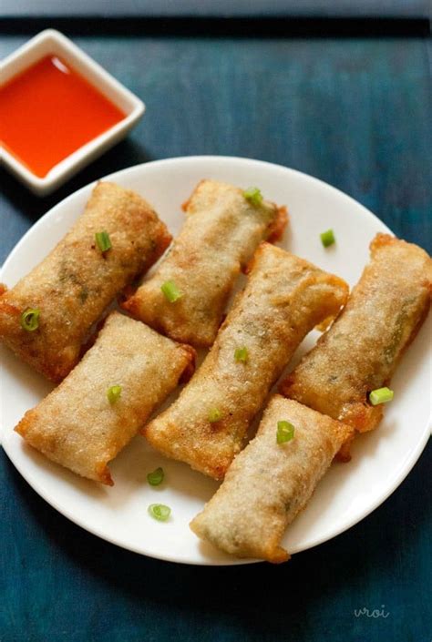 Spring Rolls Crispy Veg Spring Roll Dassanas Veg Recipes