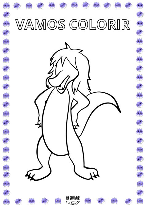 Desenho Da Cuca Para Colorir