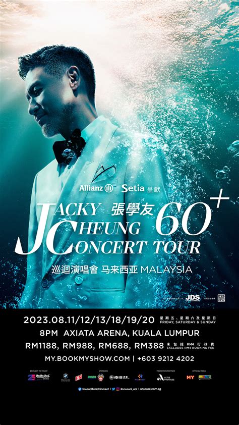 Upcoming Event Jacky Cheung 60 Concert Tour Malaysia《张学友 60巡回演唱会》马来西亚