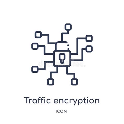 Internet Security Icon Outline Stock Illustrations 96165 Internet