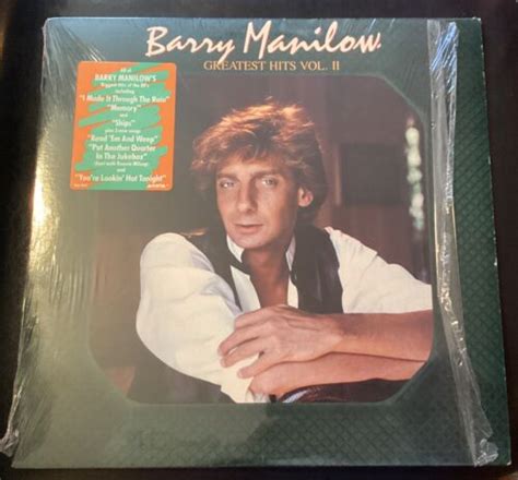 Barry Manilow Greatest Hits Vol Ii Vinyl Lp Arista Al8 8102 From 1983