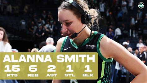 Alanna Smith Drops 15pts Vs Sun Full Highlights Youtube