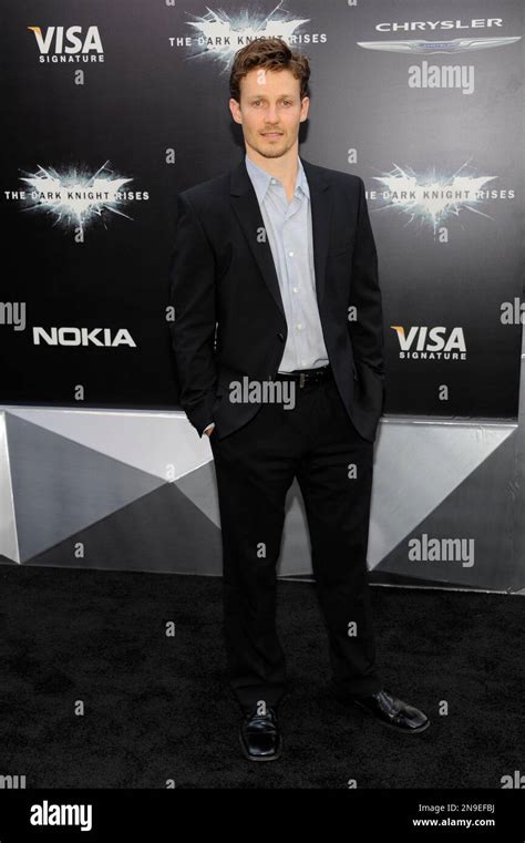 Actor Will Estes Arrives To The World Premiere Of The Dark Knight