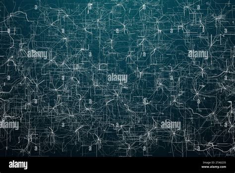 Abstract Digital Vertical And Horizontal Electric Blue Lines Background